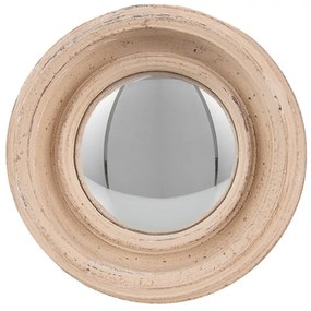 Nástěnné zrcadlo béžové 16x4 cm – 16x4 cm