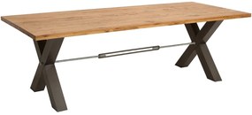 OnaDnes -20% Moebel Living Masivní dubový jídelní stůl Hogan 240x100 cm