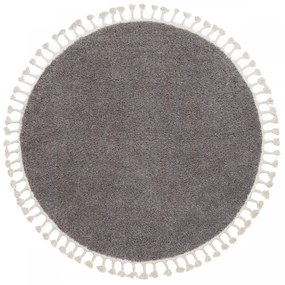 Hans Home | Kusový koberec Berber 9000 brown kruh - 120x120 (průměr) kruh