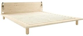 PEEK BED by Karup - 140*200 cm natural pine (přírodní)