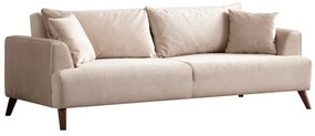 Atelier del Sofa 3-místná pohovka Buhara 3 Seater - Ecru, Okrová