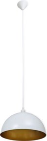 Moderní lampa bílozlatá 2ks