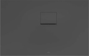 Villeroy & Boch Squaro Infinity - Sprchová vanička, 110x70 cm, Antracit UDQ1170SQI2RV-1S