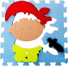 BABY GREAT Pěnové puzzle Piráti SX / 30x30 cm / od 3 let