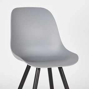 LABEL51 jídelní židle MONZA šedá Color: Grey FF-45.016