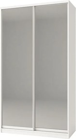 Skříň Rim-Veneziano 2D 1.2 m s zrcadlem, bílá