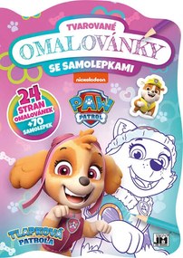 JIRI MODELS Omalovánky tvarované + samolepky III. Tlapková Patrola 7