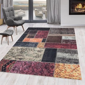 Ayyildiz, Kusový koberec Fiesta 4302 multi, 80x250, vícebarevná, chodba / předsíň