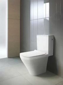 DURAVIT - DuraStyle WC kombi mísa, spodní odpad, s HygieneGlaze, alpská bílá (2162092000)