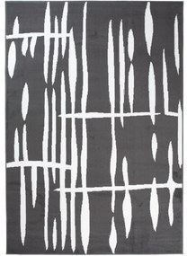 Kusový koberec PP Kiara tmavě šedý 130x190cm