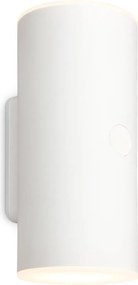 BRI 3786016 Lima LED venkovní nástěnné svítidlo, nabíjecí, 3 krokový dotykový stmívač, časovač, bílé - BRILONER