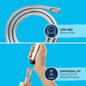 Grohe Hadice - Sprchová hadice VitalioFlex Trend 1.5 m chrom