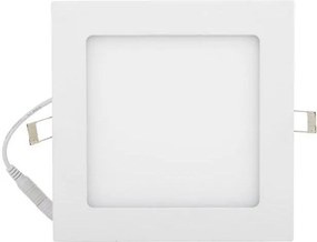 LEDSVITI 16041 Stmívatelný bílý vestavný LED panel 166x166mm 12W denní bílá
