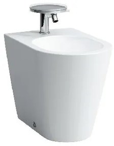 Laufen Kartell - Stojící bidet, zadní přívod, s LCC, bílá H8323314003021