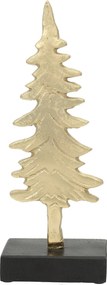Zlatá jedlová dekorace 26cm
