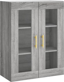 Skříň highboard šedá sonoma 69,5 x 34 x 180 cm kompozitní dřevo 3198527