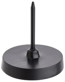 ADVENT Sada bodců na svíčku 8 cm 4 ks - černá