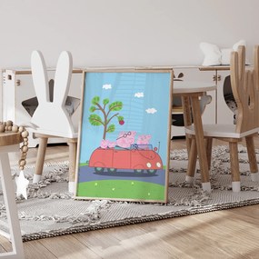 Oboustranný plakát Prasátko Peppa | 30 x 42 cm | DP351389
