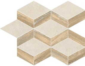 Ceramica Rondine Infusion mozaika 24x30 triangle birch matná