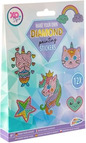 _Ostatní 1_ GRAFIX Diamantové samolepky kreativní set lepení kamínků diamond painting 3 druhy 35225