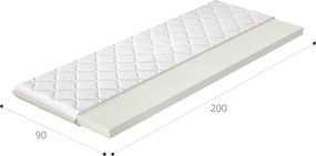 Topper T30 90x200 Hypoalergenní potah