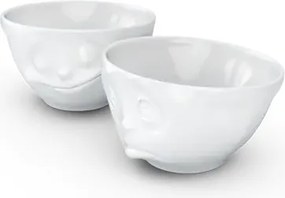Fiftyeight Products Sada misek Glücklich  Och bitte bílá / Sada misek