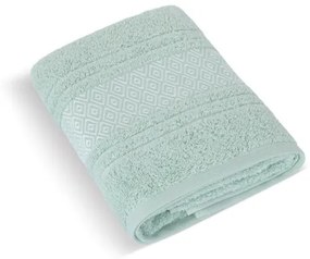 Bellatex Froté ručník Mozaika, mintový - 50x100 cm