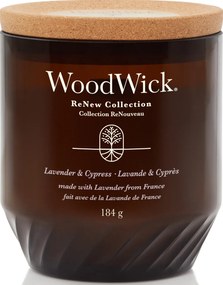 Svíčka ReNew WoodWick Lavender & Cypress střední