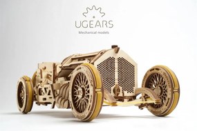 Ugears 3D mechanické puzzle U-9 Grand Prix Auto 348 ks