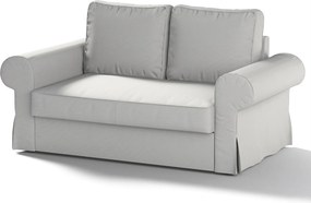 Potah na pohovku IKEA Backabro 2-místná, rozkládací barva šedá látka pletený vzor