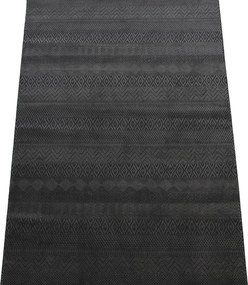 BE Koberec Zurich 1901 DARK GREY - šedý obdélníkový Rozměr: 60x100 cm