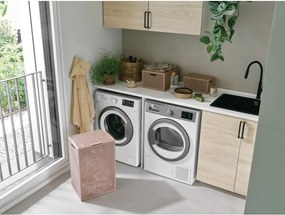 Starorůžový koš na prádlo z recyklovaného plastu 60 l Kaya – Curver