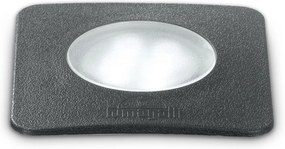 Led zápustné bodové svítidlo ideal lux ceci fi1 120317 1x4,5w/led gu10 - černá