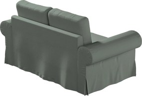 Potah na pohovku IKEA Backabro 2-místná, rozkládací barva zelená látka pletený vzor