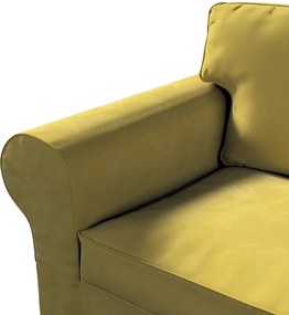 Potah na pohovku IKEA  Ektorp 3-místná, rozkládací STARÝ MODEL PIXBO barva zelená látka lesklé, sametová