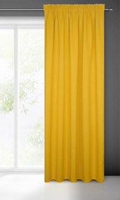 ZATEMŇOVACÍ ZÁVĚS NA PÁSCE BLACKOUT 135X270 CM HOŘČICOVÁ