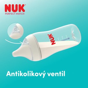 NUK Perfect Match savička Flow Control (6+m) 2 ks box