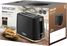 SENCOR STS 7201BK černá / Topinkovač / 930W / 2 sloty
