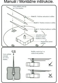 Nástěnné hodiny do obývacího pokoje I SENTOP IA-192-B