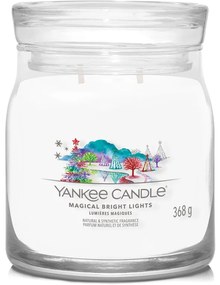 Yankee Candle – Signature svíčka Magical Bright Lights (Čarovná zářící světýlka) Velikost: střední 368 g