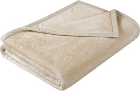 Bellatex Přikrývka Korall micro Béžová 100x150 cm