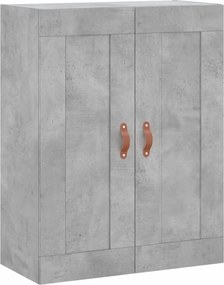 Skříň highboard betonově šedá 69,5x34x180 cm kompozitní dřevo 3199725