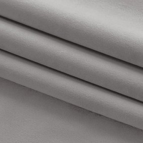 Závěs Homede Vila s řasící páskou Flex 9,5 cm a dvojitým záhybem šedý