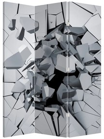 Paraván - 3D Abstrakce (126x170 cm)