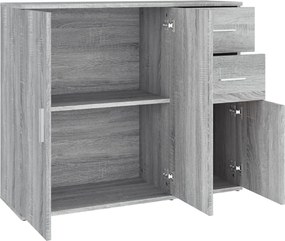 vidaXL Příborník 91 x 29,5 x 75 cm, konstrukční dřevo [823275] Barva: dub sonoma