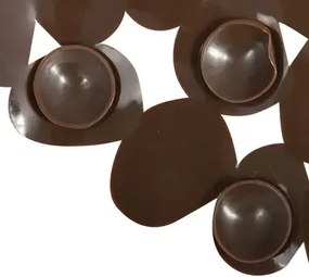MSV GALETS protiskluzová podložka do vany hnědá / PVC / 99 x 39 cm