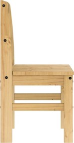 vidaXL Jídelní židle 2 ks Panama 40 x 46 x 90 cm masivní borovice [4005729]