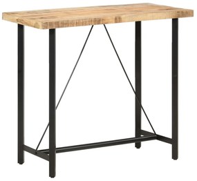 Barový stůl 120 x 58 x 107 cm hrubé mangovníkové dřevo 286611