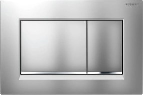 Geberit, GEBERIT SIGMA30 ovládací tlačítko, pro 2 množství splachování, chrom mat, 115.883.JQ.1