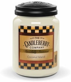 Candleberry Candle svíčka Coconut Island, 624 g